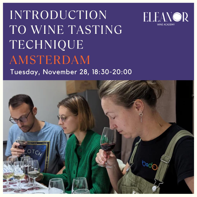 Unlock the Art of Wine Tasting in Amsterdam | Eleanor Wine Academy's Exclusive 'Introduction to ...