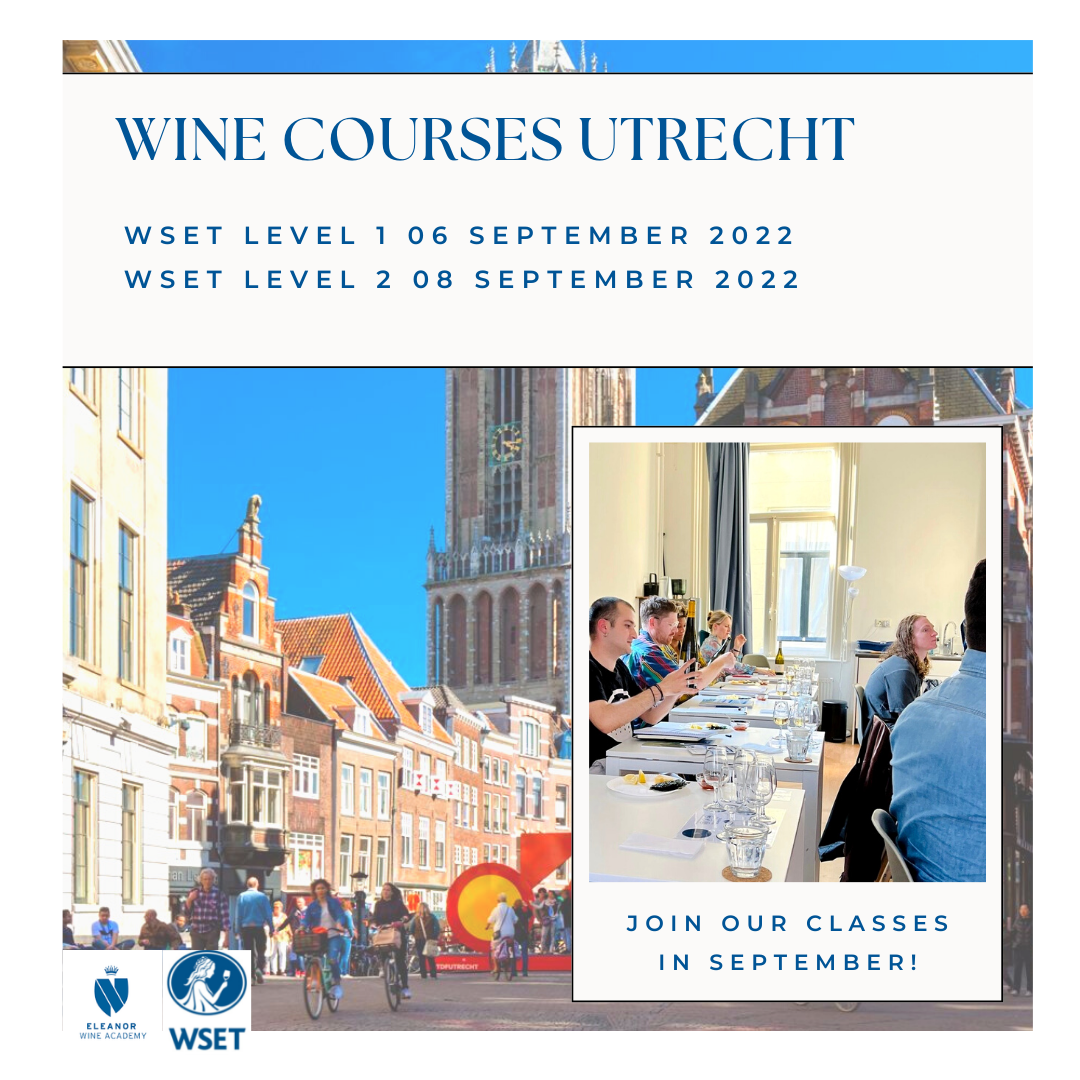📚 WSET Courses in Utrecht in English- Autumn 2022 📚 – Eleanor Wine Academy
