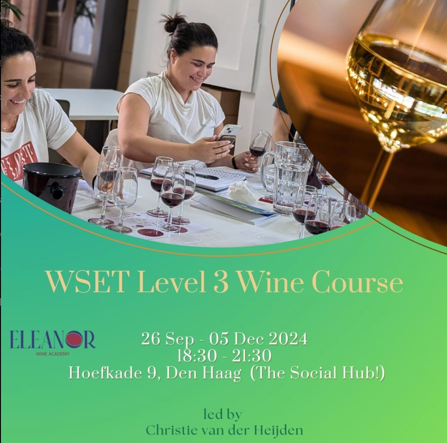 Enhance Your Wine Knowledge: Join the WSET 3 Course at Eleanor Wine Academy in The Hague ...