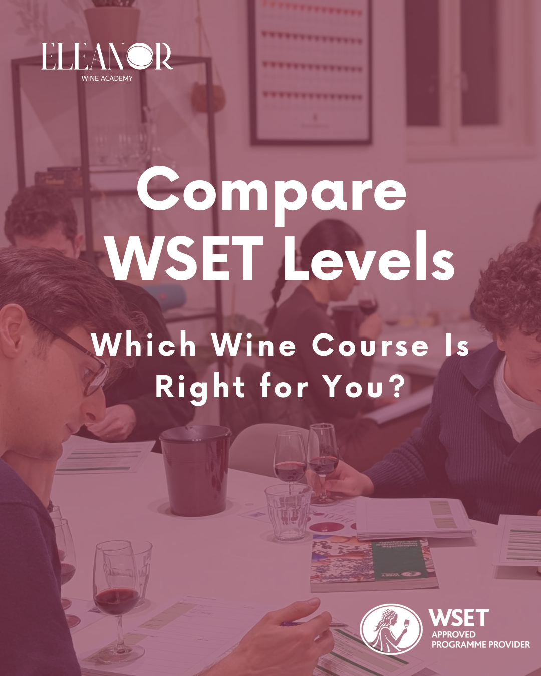 Compare WSET Levels 1, 2 & 3 | Wine Courses in the Netherlands ...
