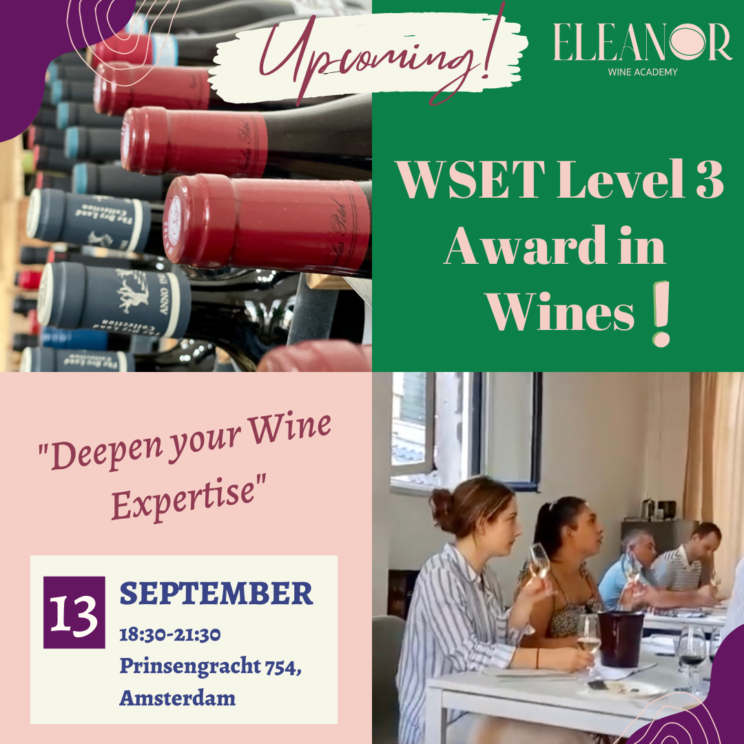 WSET Level 3 Wine Course at Eleanor Wine Academy - Your Wine Journey ...