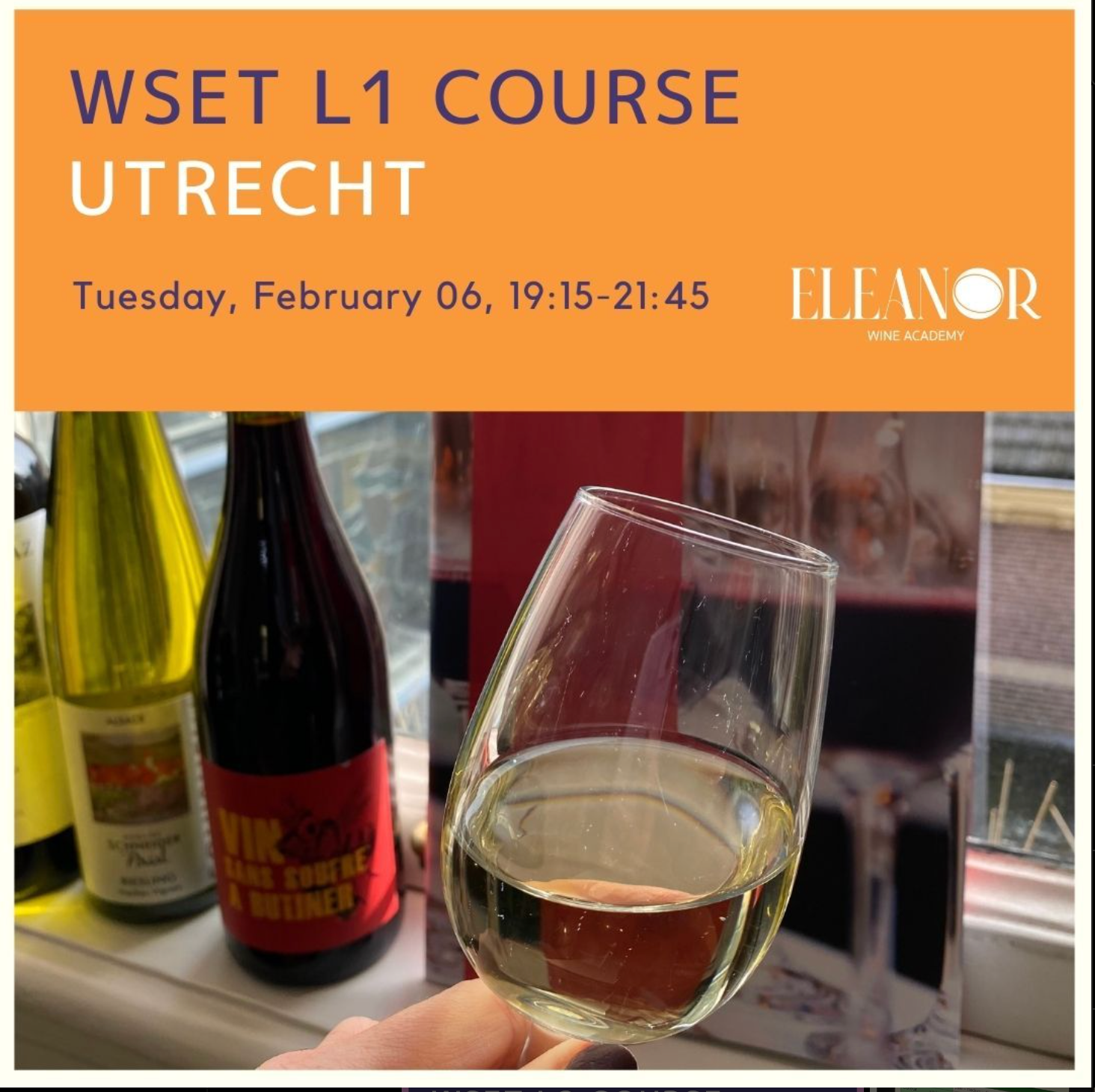 Indulge Your Senses: WSET Level 1 Wine Course in Utrecht at Eleanor ...