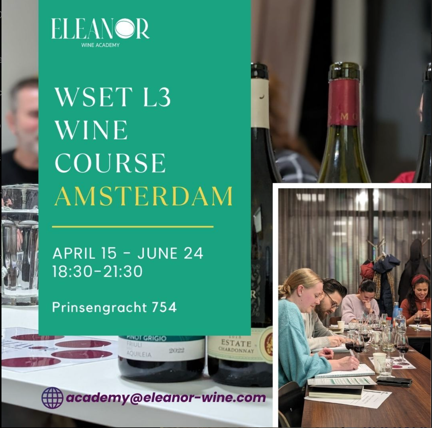 Your Wine Journey with Eleanor Wine Academy: Enroll in WSET Level 3 ...