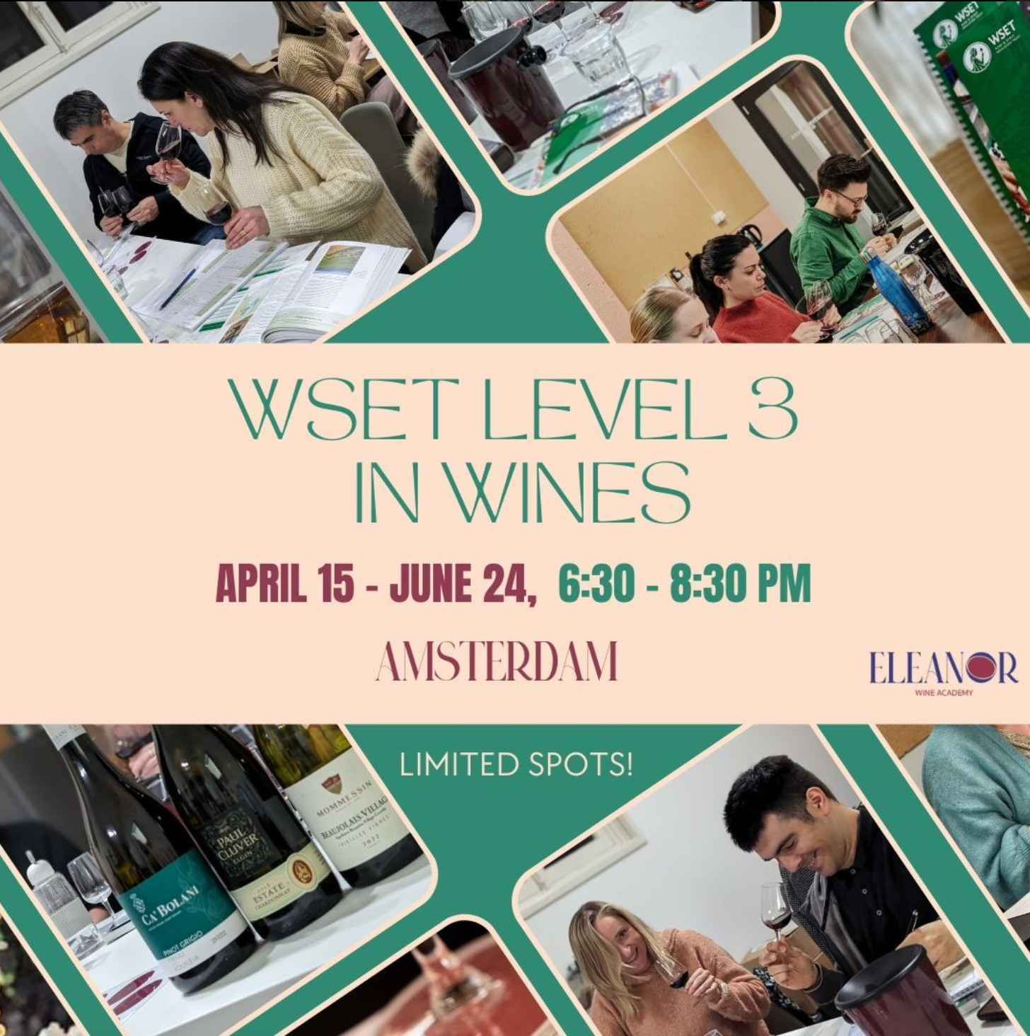 Enroll in Our WSET Level 3 Course Starting April 15 | Limited Spots ...