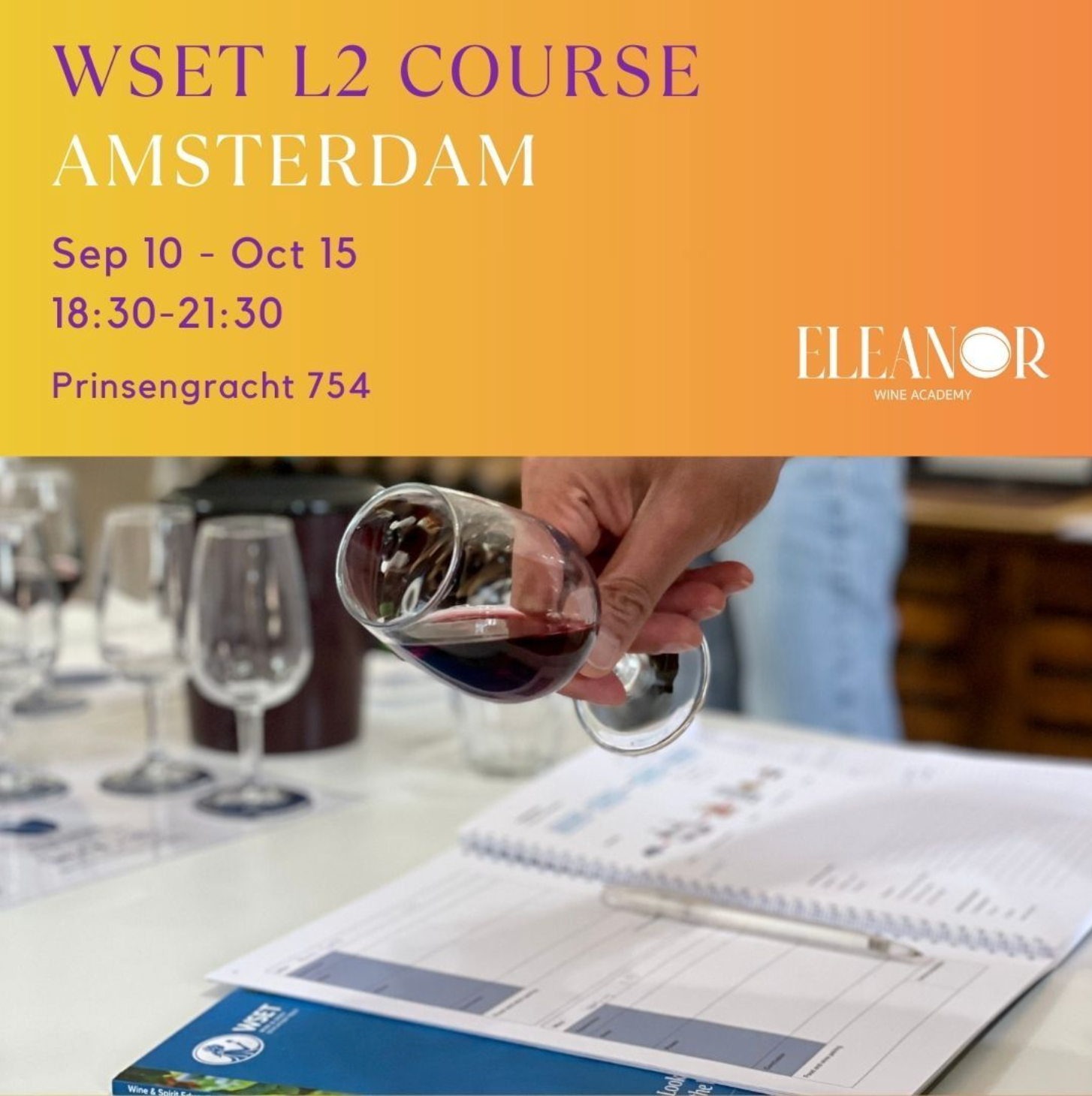Join the WSET Level 2 Wine Course in Amsterdam | Elevate Your Wine ...